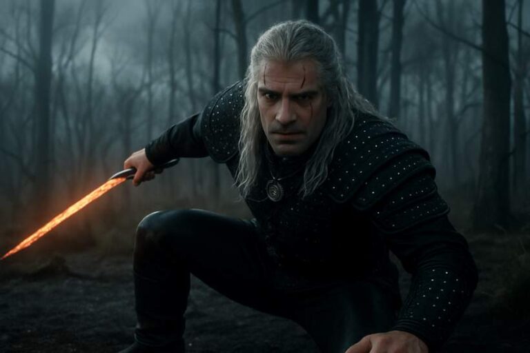Liam Hemsworth Transforms Geralt with a Smile Makeover in The Witcher ...